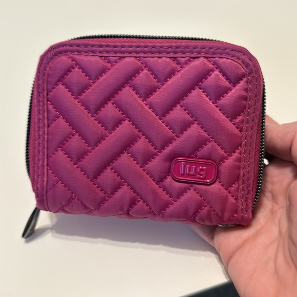 lug | Bags | Lug Mini Handspring Wallet Orchid Pink | Poshmark